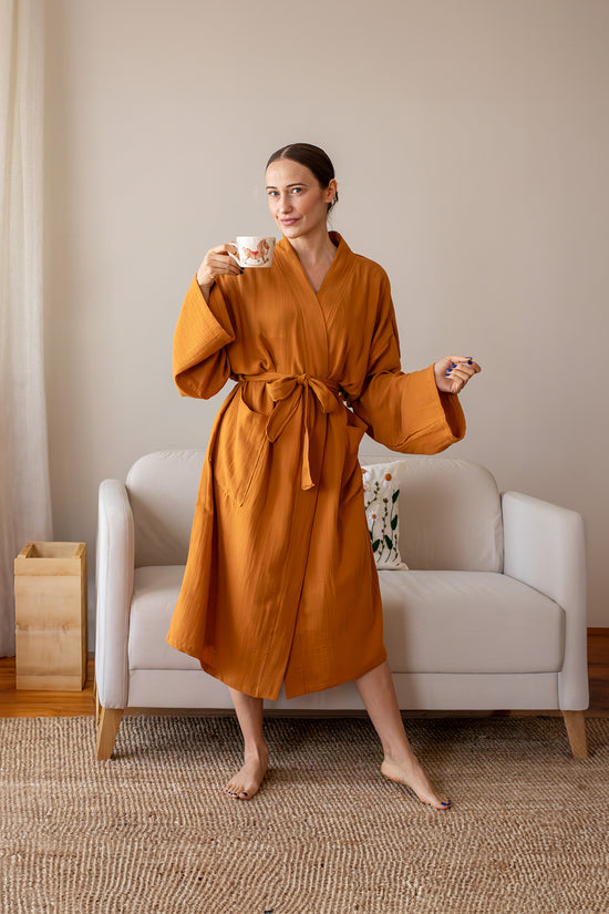 Muslin Bathrobe & Robes – Vivamaison